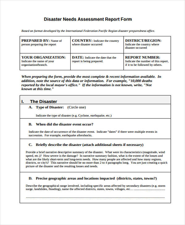 FREE 35+ Needs Assessment Form Samples, PDF, MS Word, Google Docs, Excel