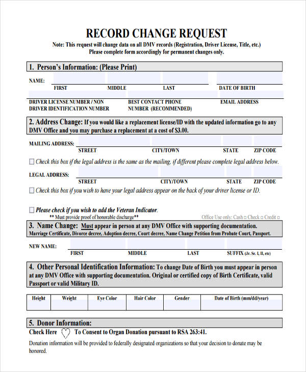 FREE 11+ Change Order Forms in PDF | Excel | MS Word