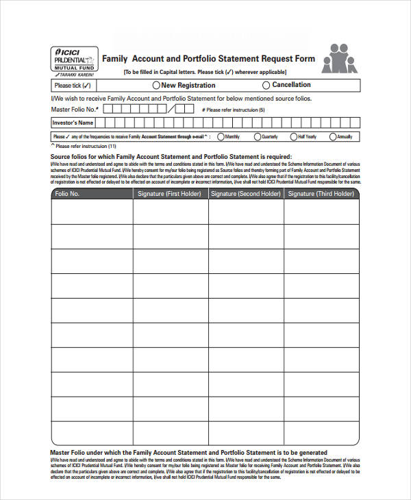 FREE 6+ Accounting Statement Forms in PDF