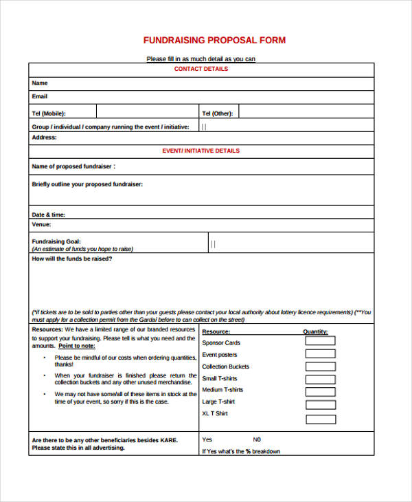 FREE 10+ Sample Advertising Proposal Forms in MS Word | Pages | PDF