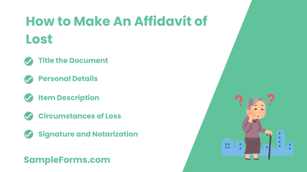 FREE 12+ Lost Affidavit Form Samples, PDF, MS Word, Google Docs