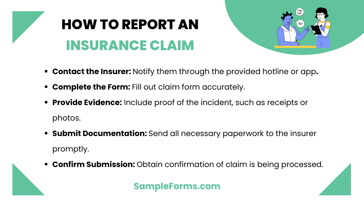FREE 14+ Insurance Claim Form Samples, PDF, MS Word, Google Docs