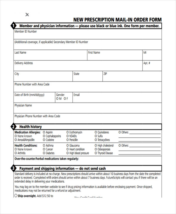 FREE 13+ Delivery Order Form Samples, PDF, MS Word, Google Docs