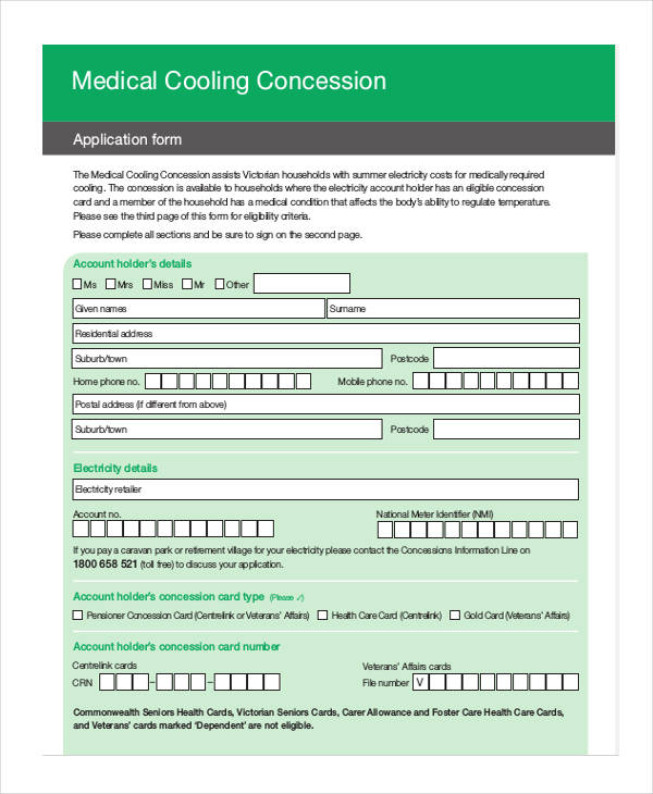 FREE 35+ Medical Application Form Samples, PDF, MS Word, Google Docs