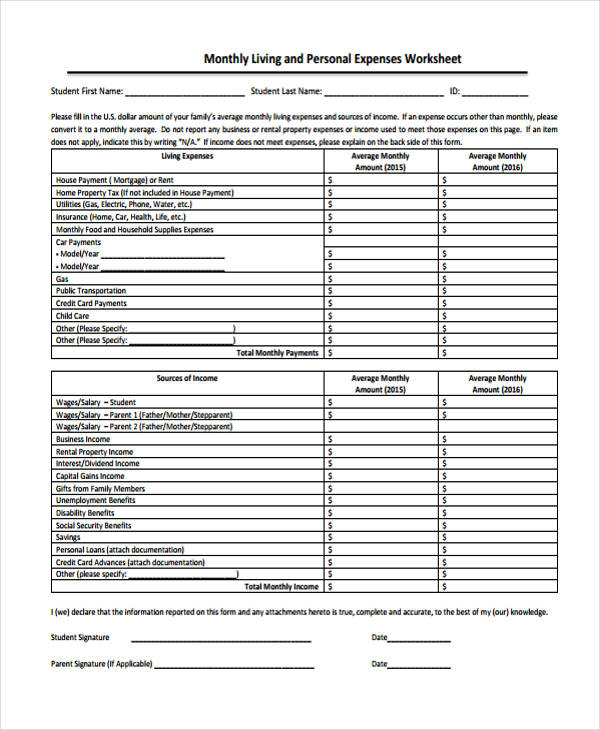 FREE 32+ Expense Report Form Samples, PDF, MS Word, Google Docs, Excel