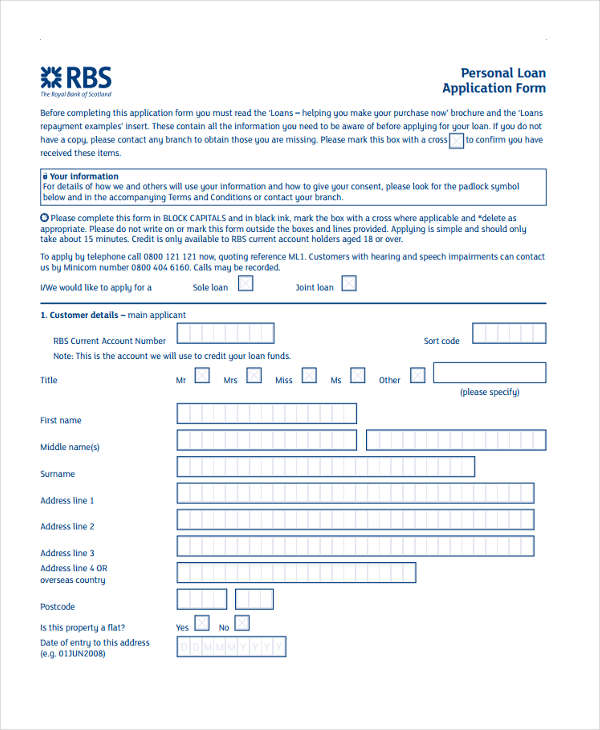 FREE 11+ Loan Proposal Forms in PDF | MS Word