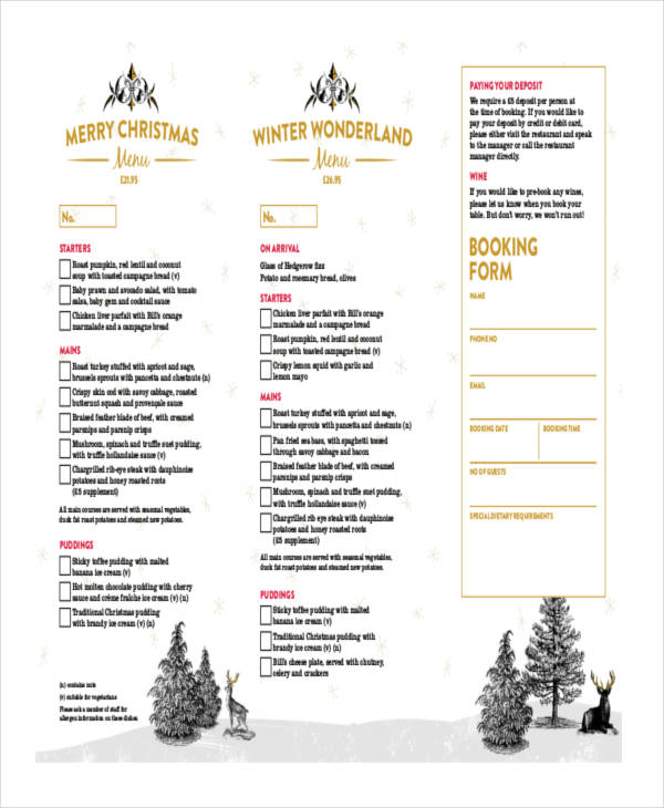 FREE 11+ Restaurant Order Forms in PDF | MS Word