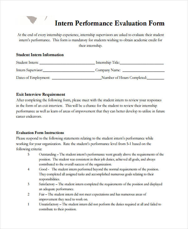 FREE 27+ Performance Appraisal Form Samples in PDF