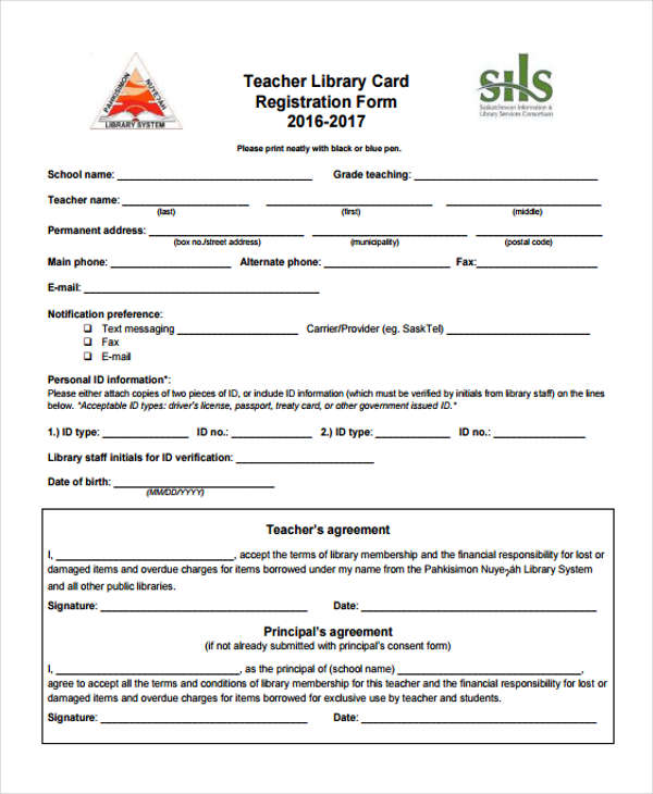 FREE 8+ Teacher Employment Forms in PDF