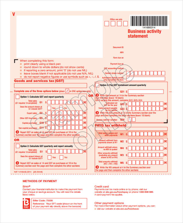 FREE 7+ Business Statement Forms in MS Word | PDF
