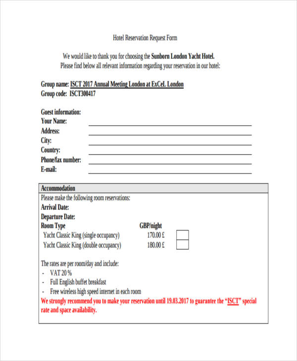 FREE 22+ Hotel Check-In Form Samples, PDF, MS Word, Google Docs