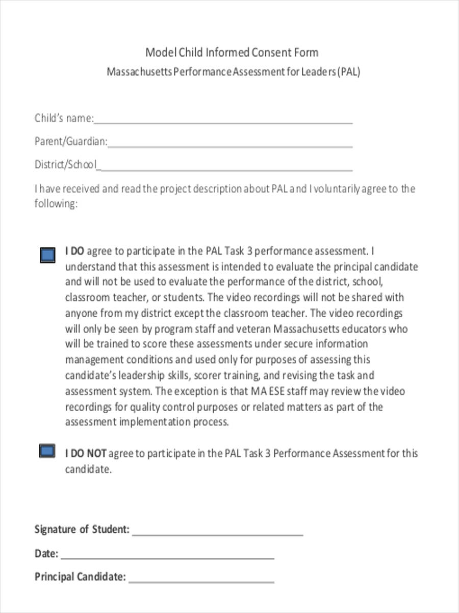 FREE 6+ Model Consent Forms in MS Word | PDF
