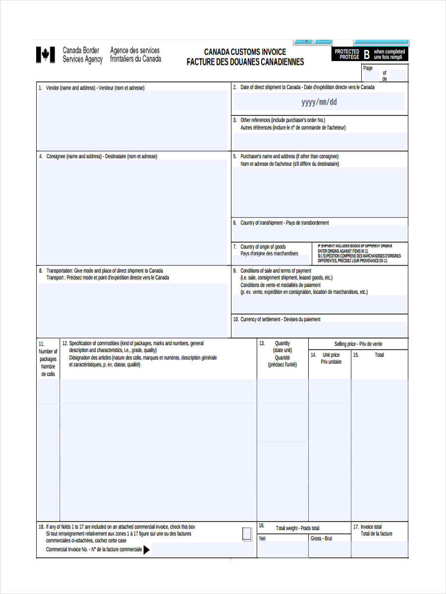 Freelance Writing Invoice Template