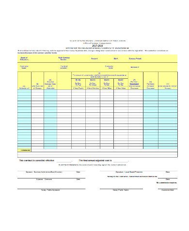 FREE 13+ Contract Addendum Form Samples, PDF, MS Word, Google Docs, Excel