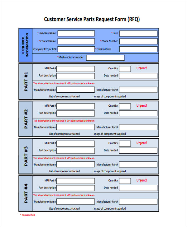 FREE 18+ Customer Service Form Samples, PDF, MS Word, Google Docs