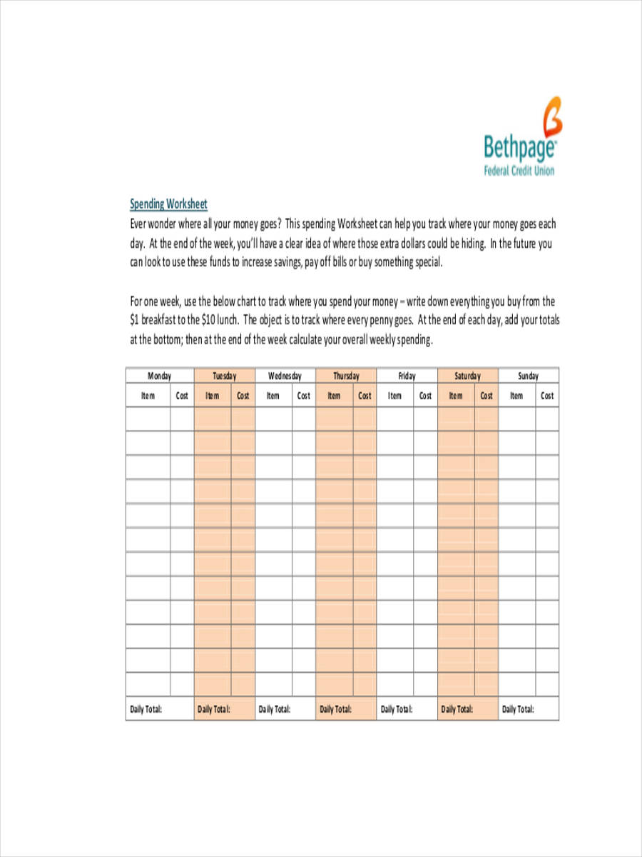 FREE 5+ Daily Budget Forms in PDF