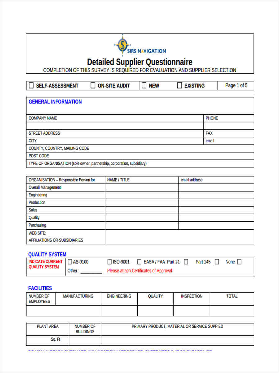 Iso 9001 Supplier Evaluation Template Iso 9001 Supplier Evaluation Template