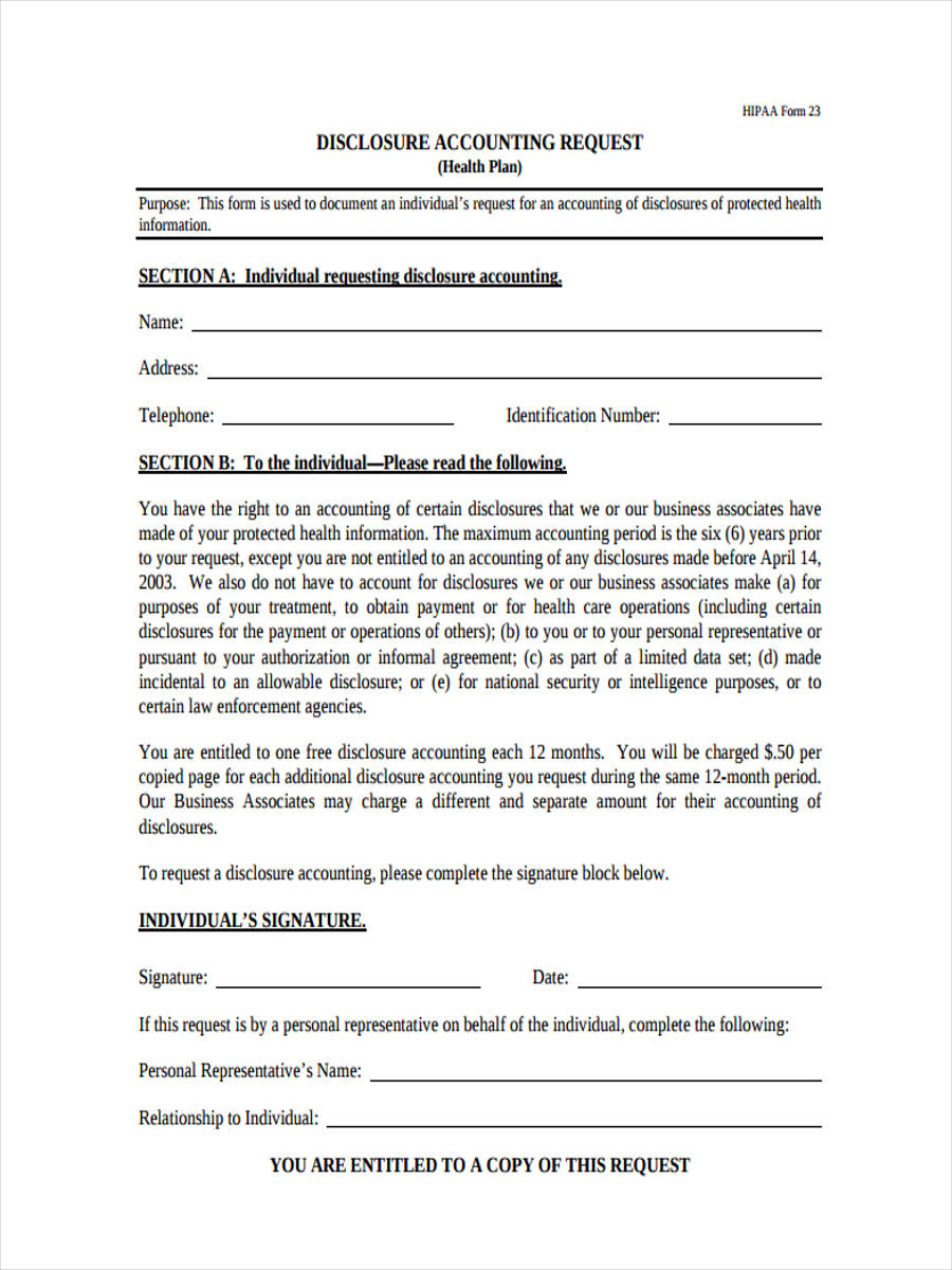 FREE 9+ Request Accounting Forms in PDF | Ms Word | Excel