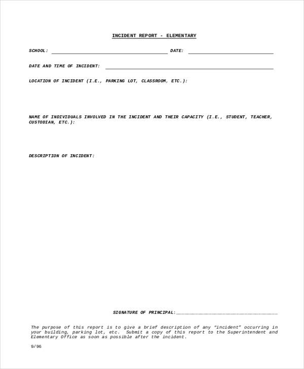 FREE 27+ Sample Accident Report Forms in PDF