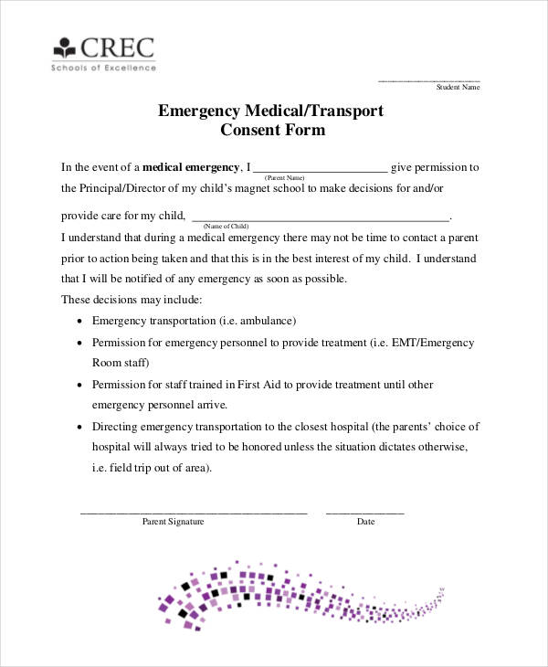 FREE 20+ Medical Consent Forms in PDF | Ms Word
