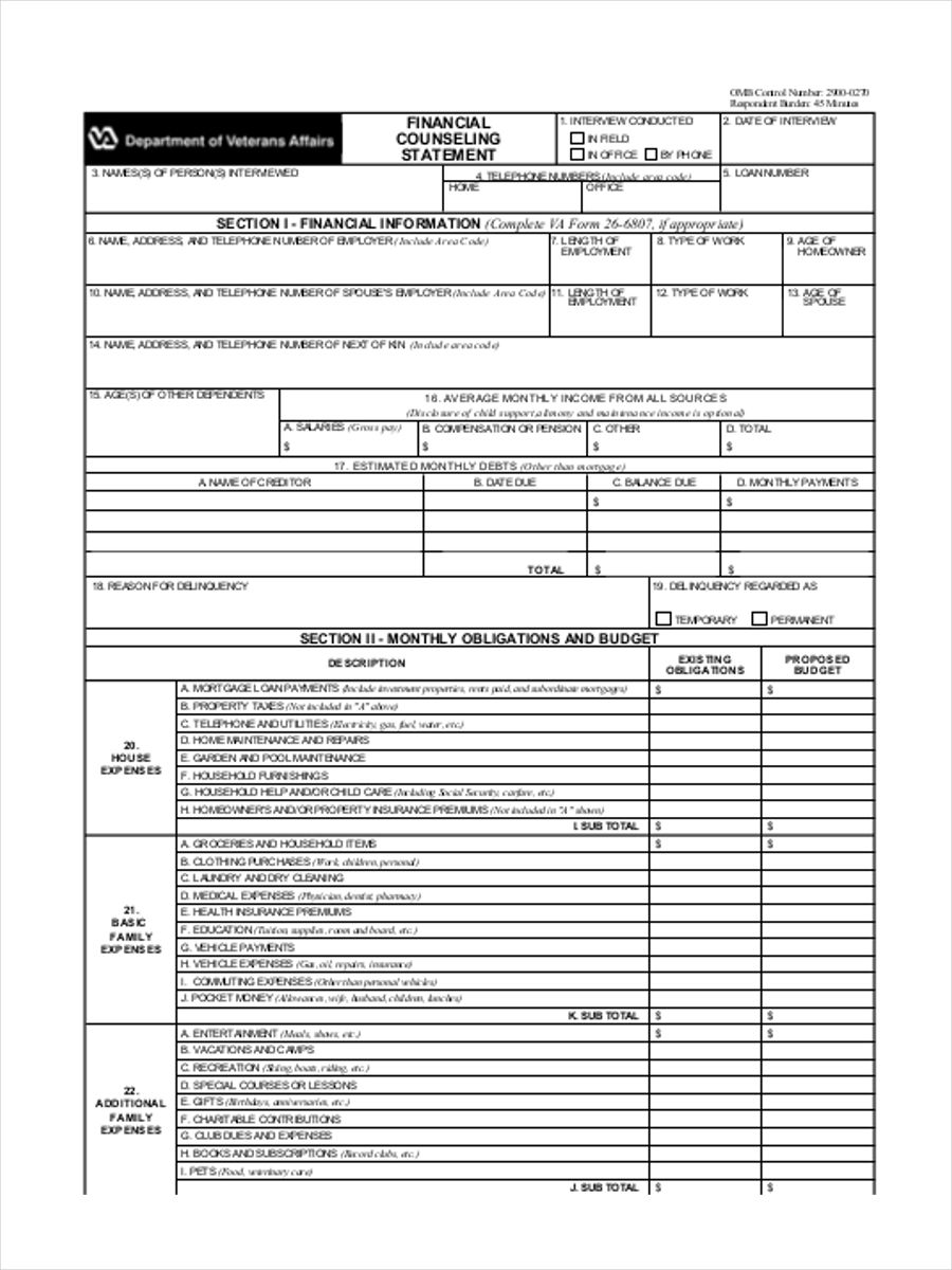 FREE 38+ Counselling Form Samples, PDF, MS Word, Google Docs