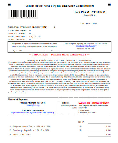 FREE 10+ Sample Business Tax Forms in PDF | MS Word | Excel