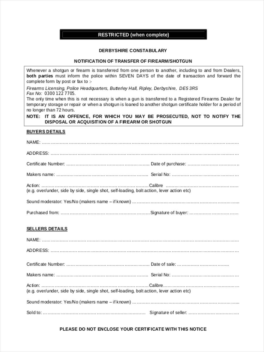 FREE 8+ Registration Transfer Forms in PDF