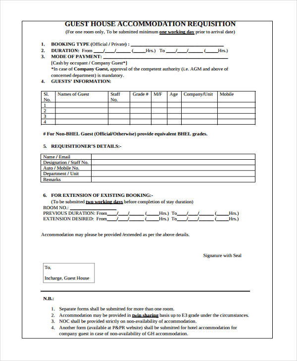 FREE 22+ Hotel Check-In Form Samples, PDF, MS Word, Google Docs