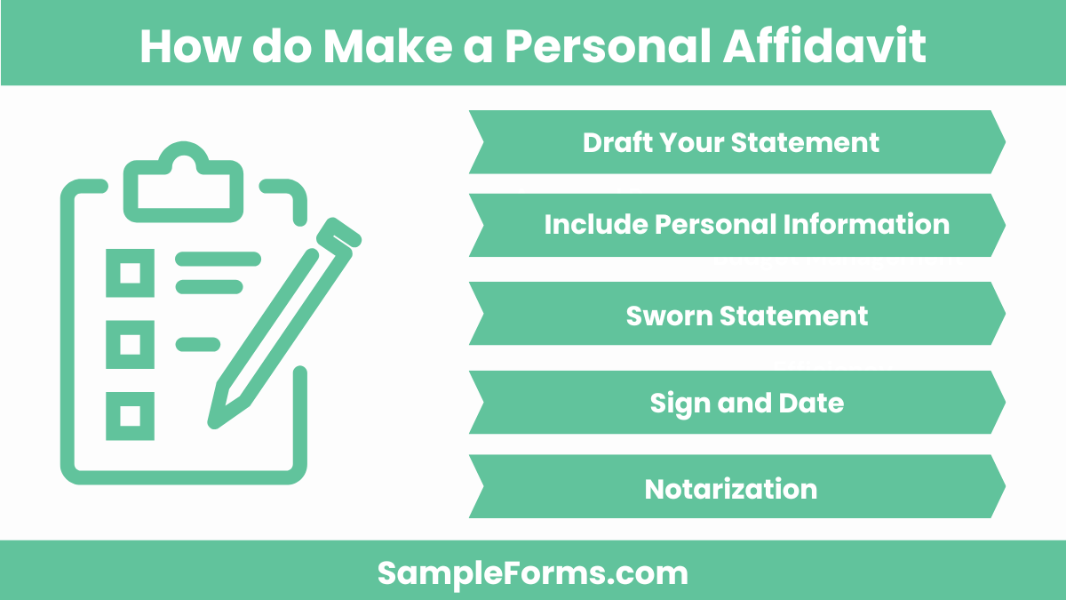 FREE 11+ Personal Affidavit Form Samples, PDF, MS Word, Google Docs