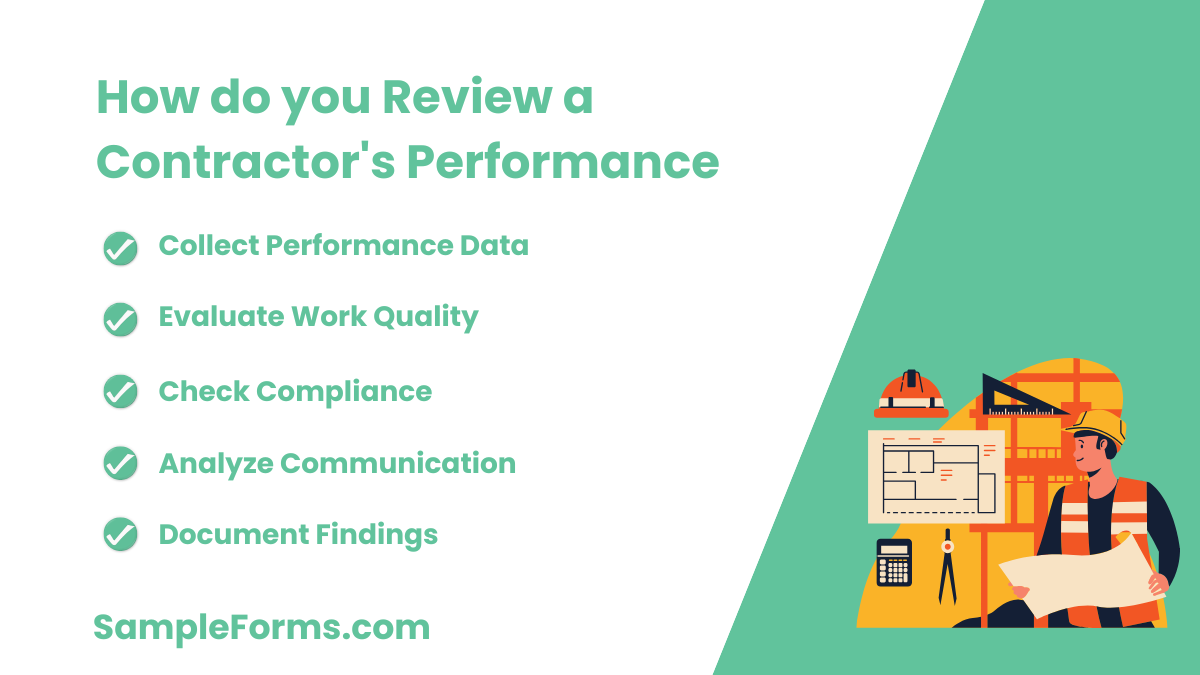 FREE 11+ Contractor Evaluation Form Samples, PDF, MS Word, Google Docs
