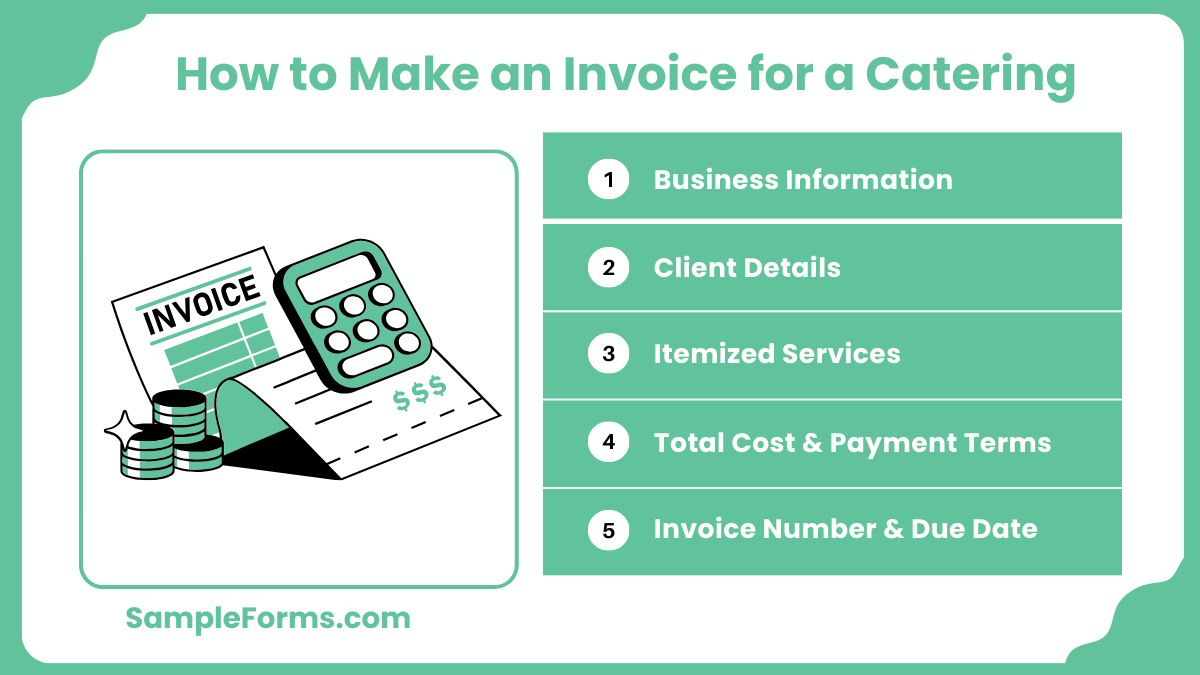 FREE 12+ Catering Invoice Form Samples, PDF, MS Word, Google Docs