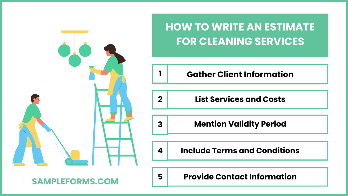 FREE 11+ Cleaning Service Form Samples, PDF, MS Word, Google Docs