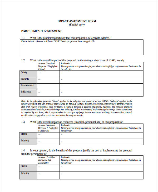 FREE 6+ IT Assessment Forms in PDF