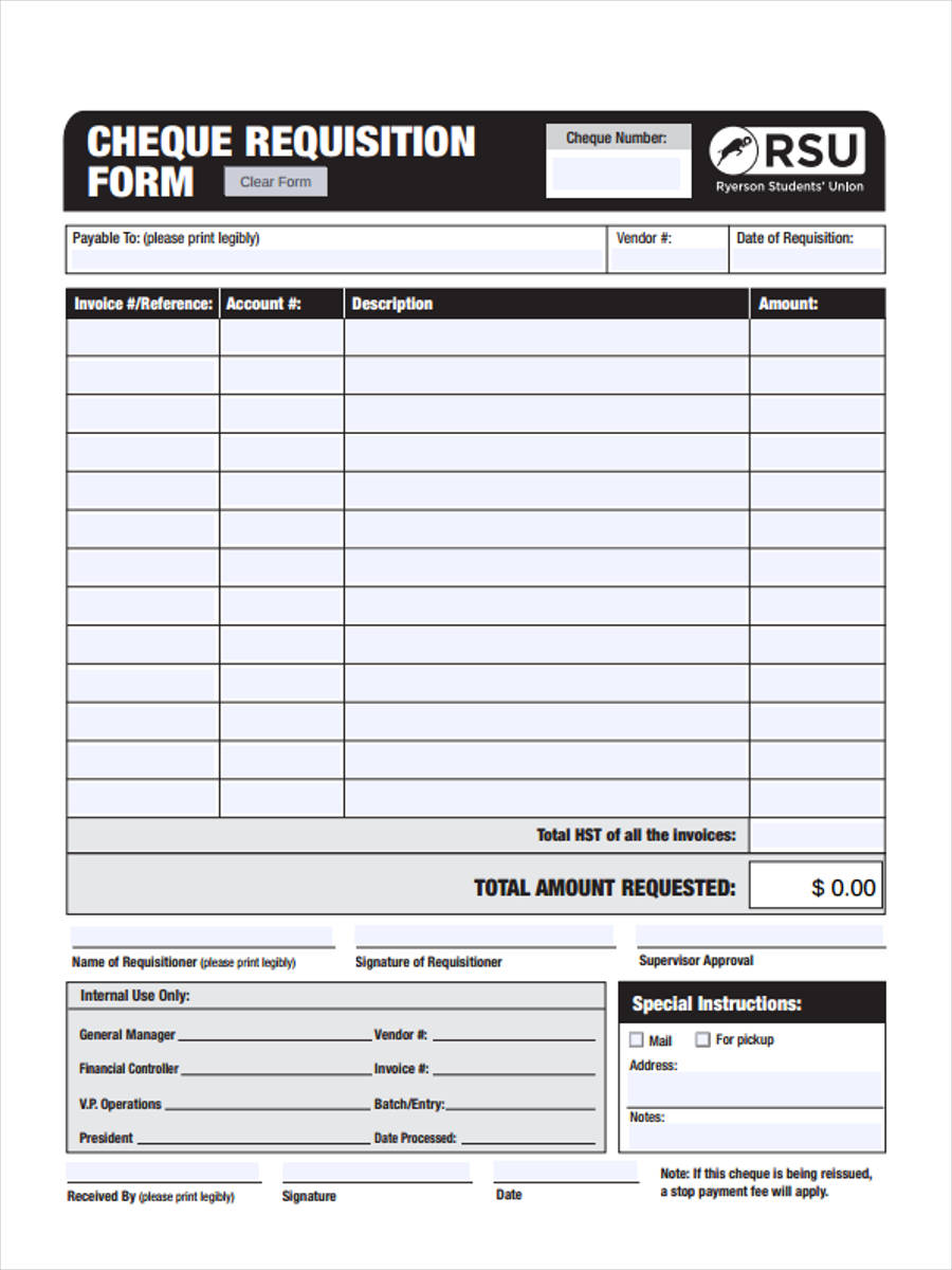 FREE 7+ Internal Requisition Forms in MS Word | PDF