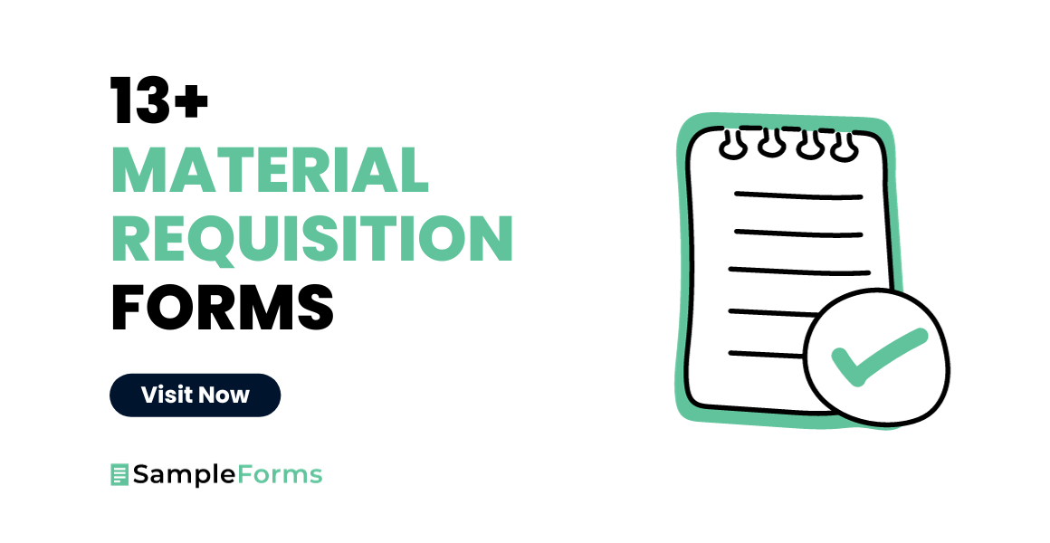 FREE 13+ Material Requisition Forms in PDF | MS Word