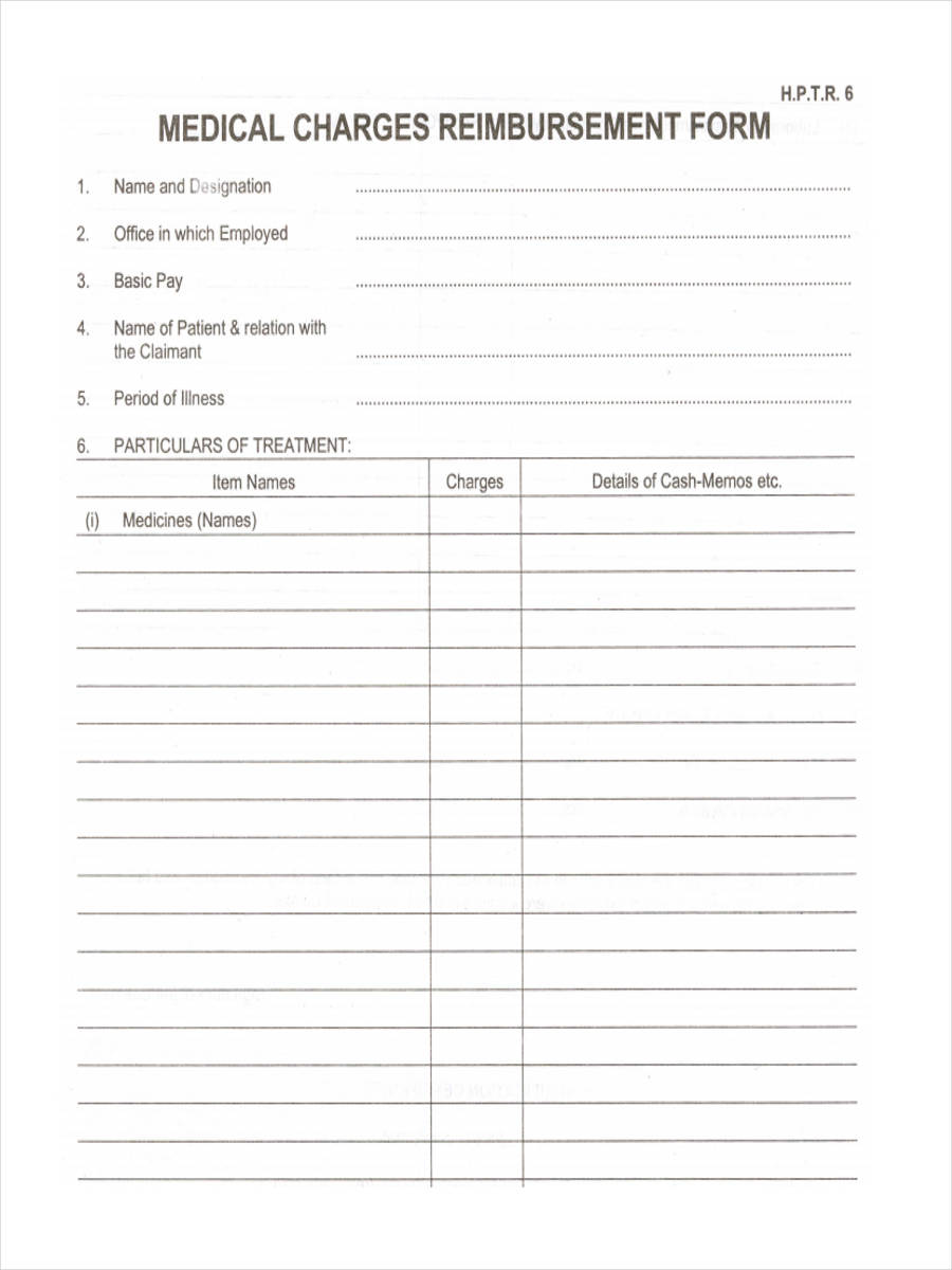 FREE 6+ Sample Medical Service Forms in MS Word | PDF