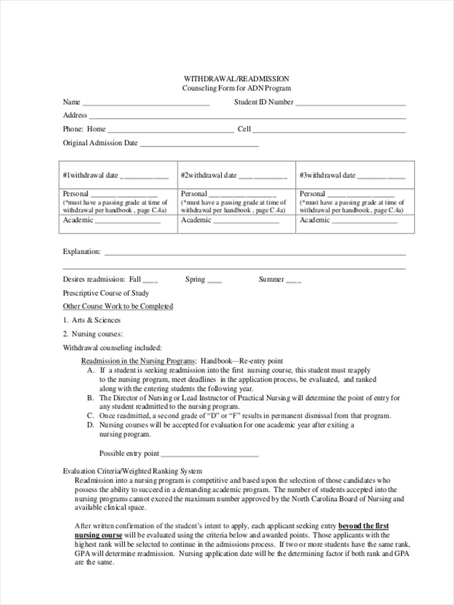 FREE 38+ Counselling Form Samples, PDF, MS Word, Google Docs