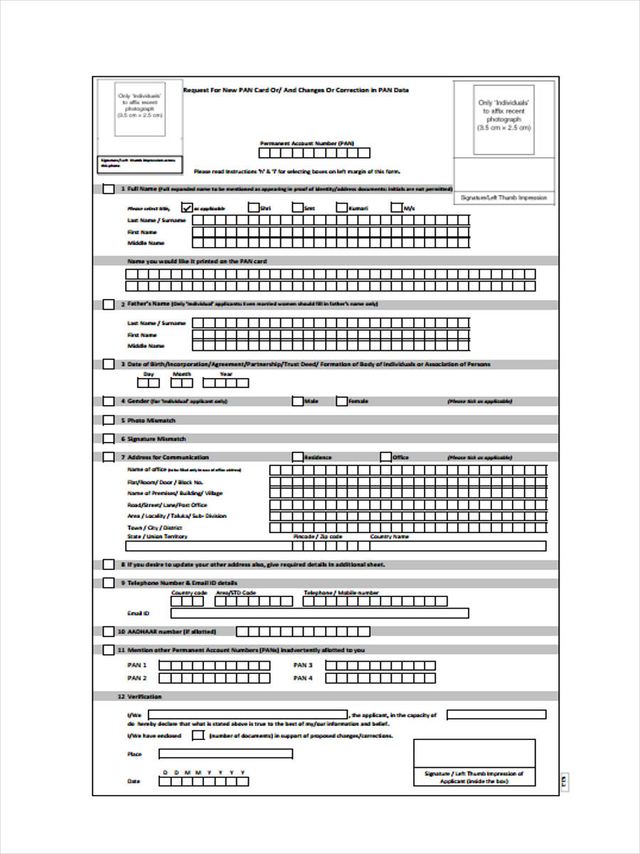 FREE 11+ Correction Affidavit Form Samples, PDF, MS Word, Google Docs