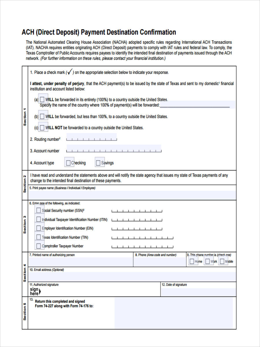 FREE 13+ Payment Confirmation Form Samples, PDF, MS Word, Google Docs