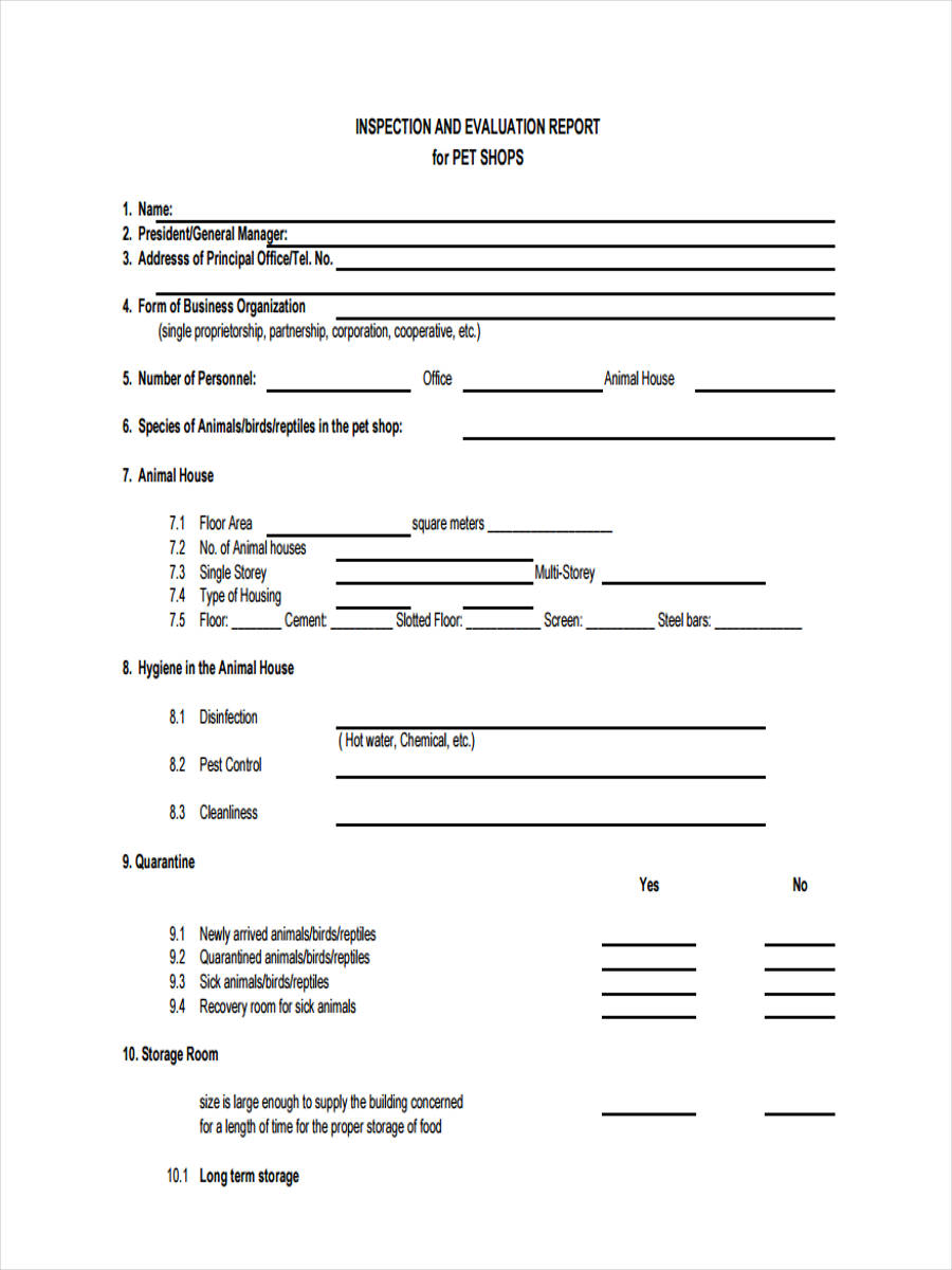 FREE 13+ Sample Service Evaluation Forms in MS Word | PDF