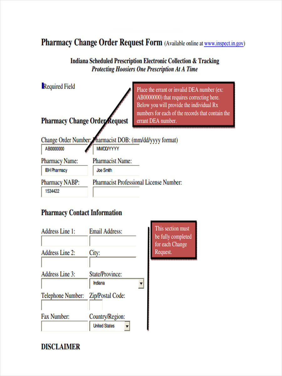 FREE 9+ Change Order Request Forms in PDF | Excel