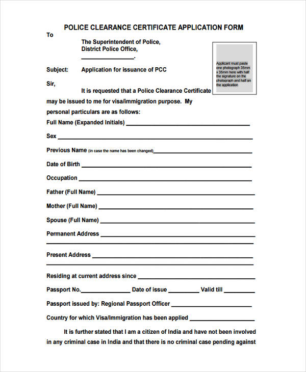 FREE 28+ Sample Clearance Forms in PDF | Ms Word