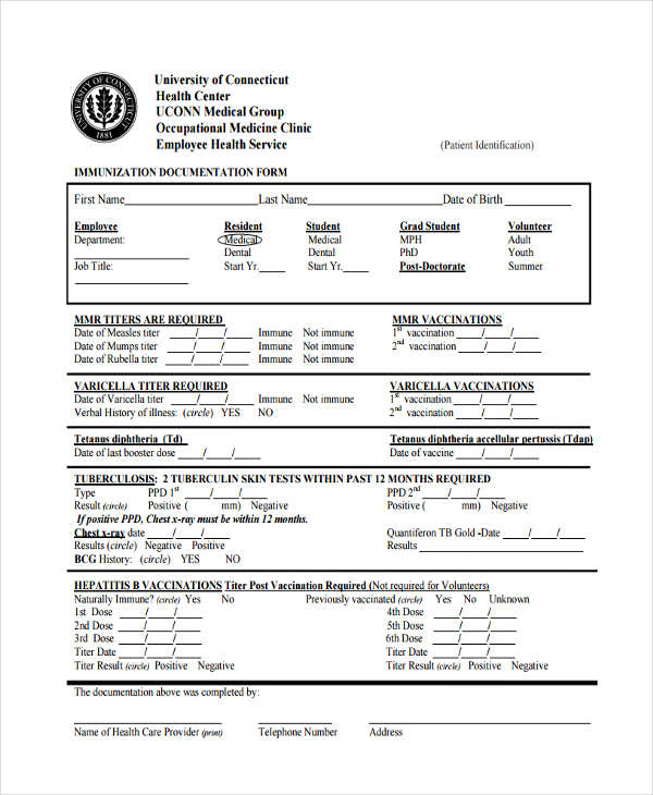 FREE 7+ Pre Employment Physical Forms in PDF