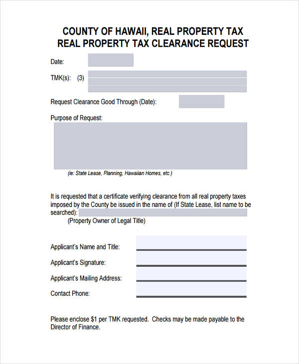 FREE 28+ Sample Clearance Forms in PDF | Ms Word