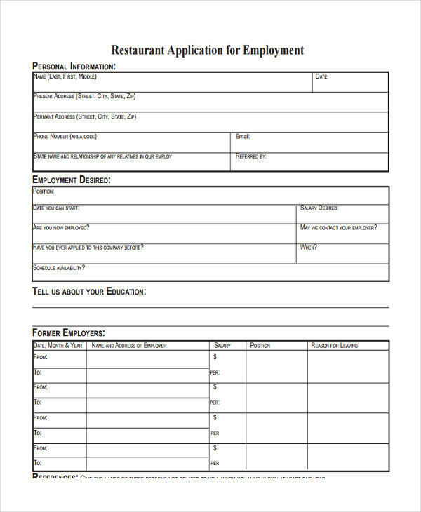 FREE 19+ Employee Availability Form Samples, PDF, MS Word, Google Docs