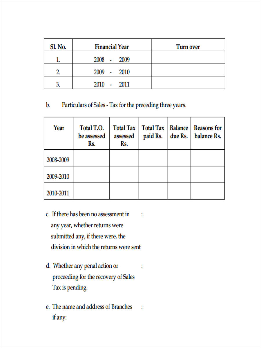 FREE 8+ Sample Tax Verification Forms in PDF