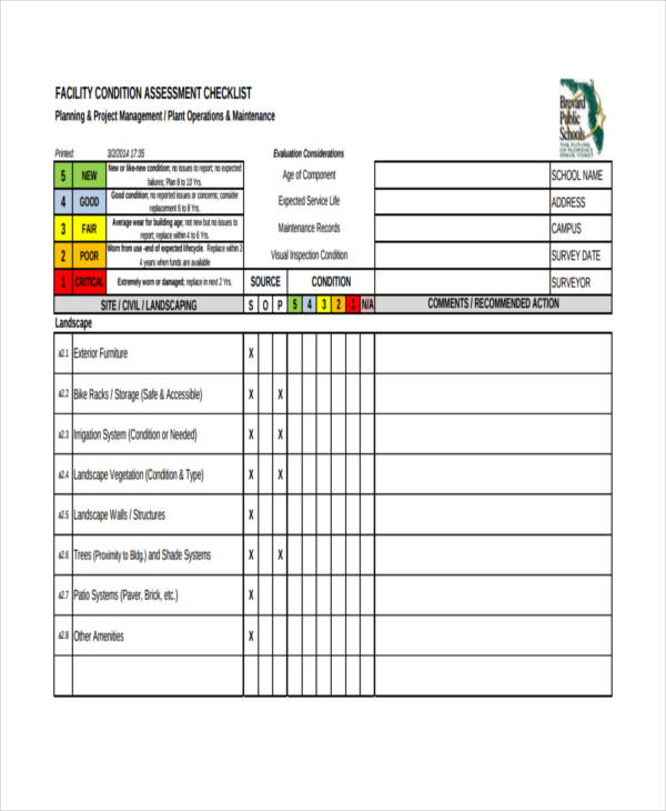FREE 10+ School Assessment Forms in PDF