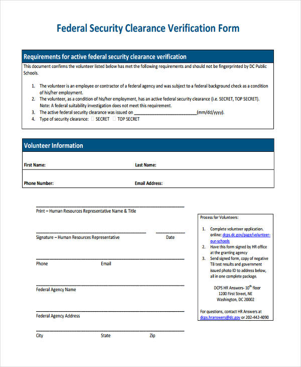 FREE 32+ Clearance Form Samples, PDF, MS Word, Google Docs