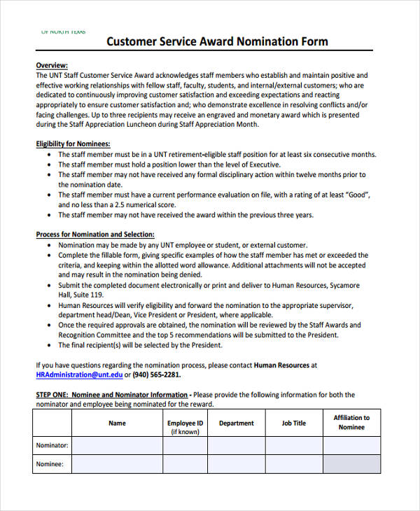FREE 14 Sample Customer Service Forms In PDF MS Word
