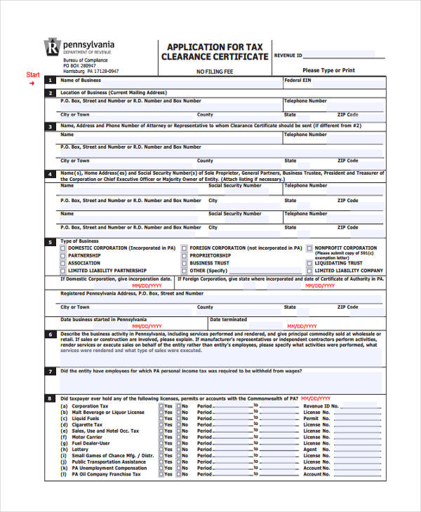 FREE 32+ Clearance Form Samples, PDF, MS Word, Google Docs